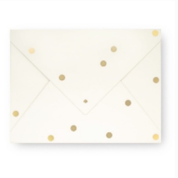 kate spade | Office | Kate Spade Gold Dot Folio Set Of 2 Nwt | Poshmark